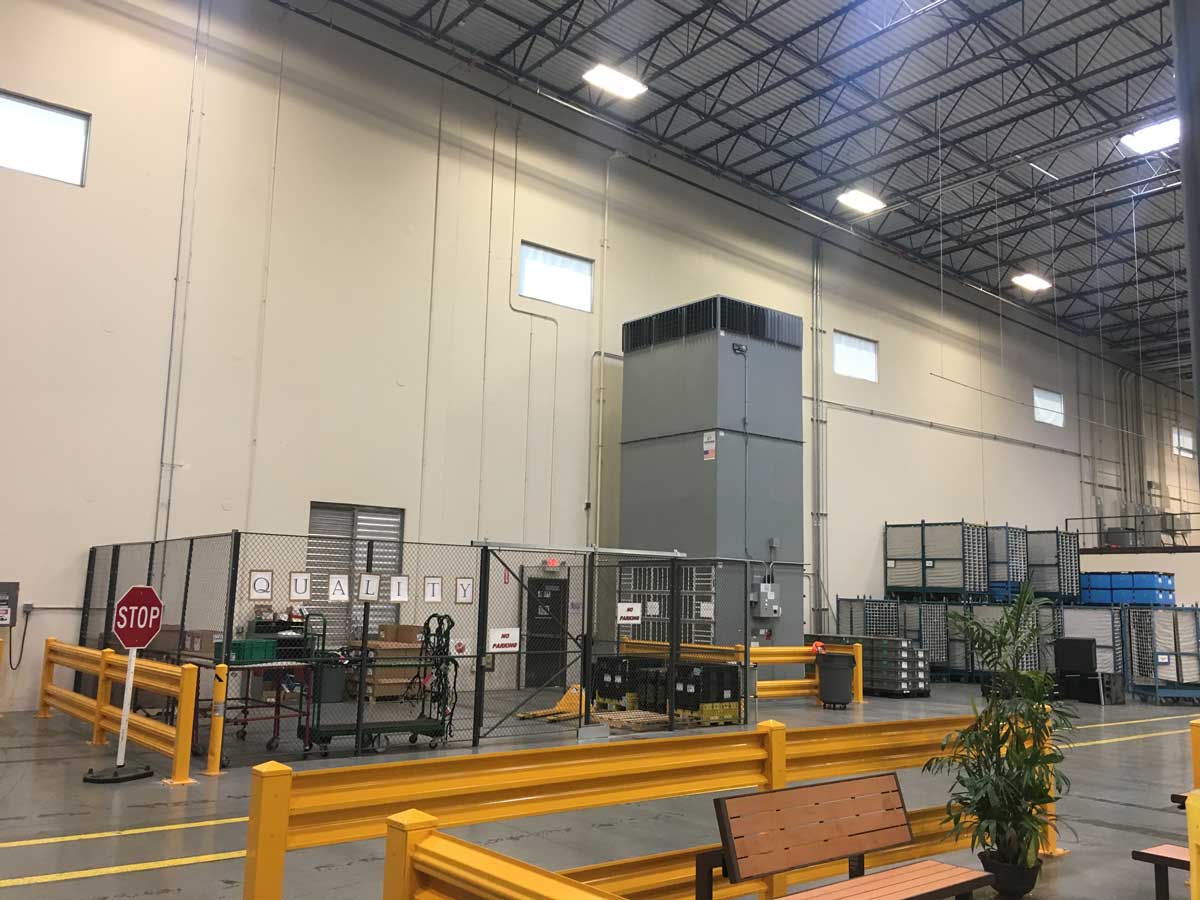 PLASTIC INJECTION FACILITY FOR AUTOMOTIVE INTERIORS CONDITIONS THEIR ...